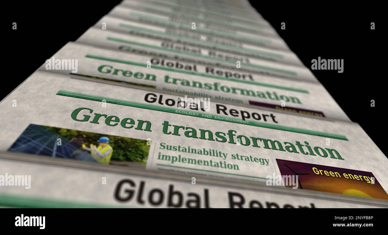 Green transformation ecology environment and sustainable economy ...