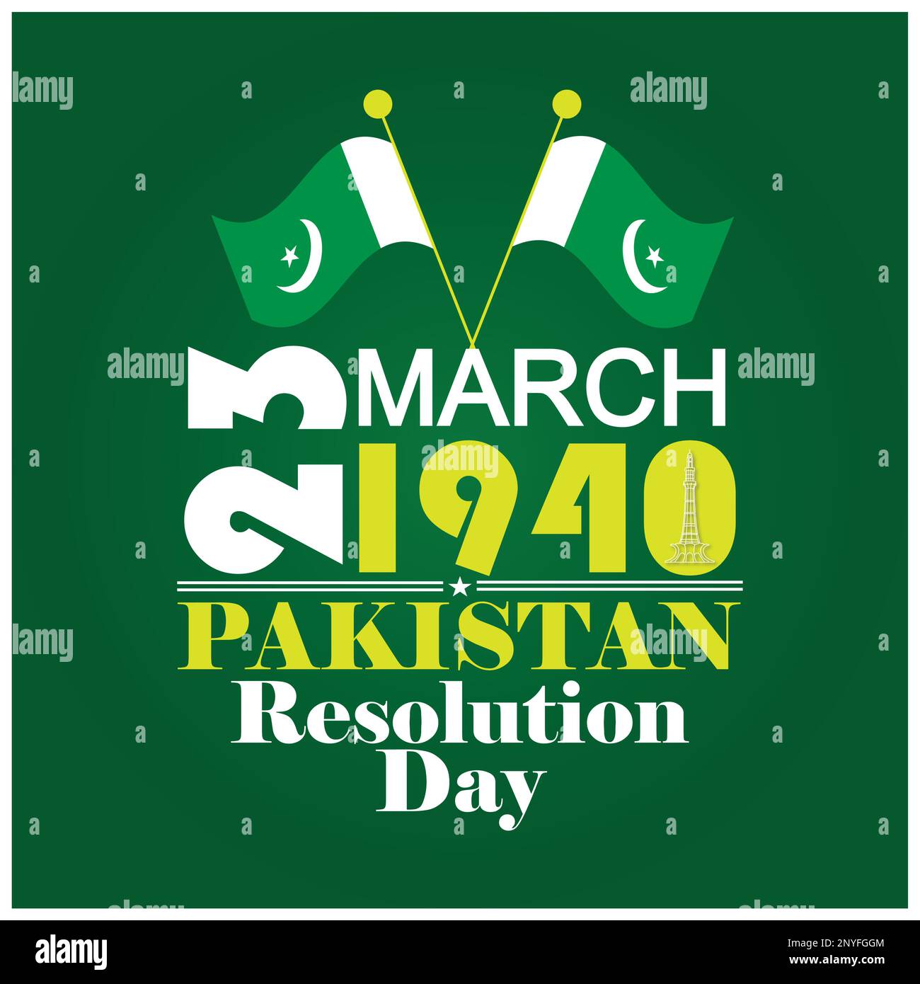 23 march Stock Vector Images - Alamy