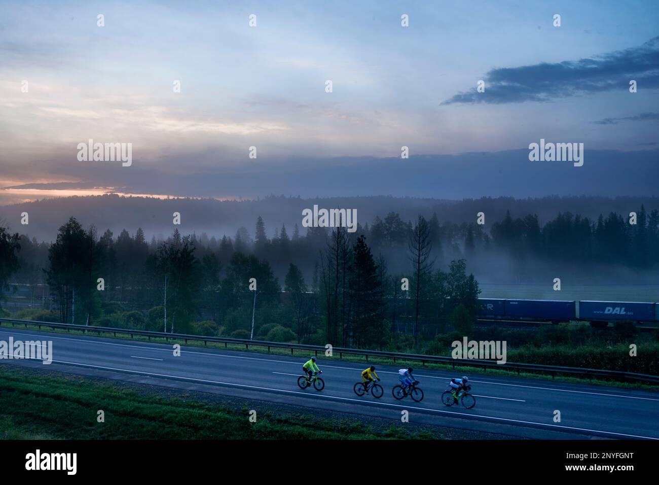 (L-R) Peter Sandholt from Denmark, Marcelo Florentino Soares from ...
