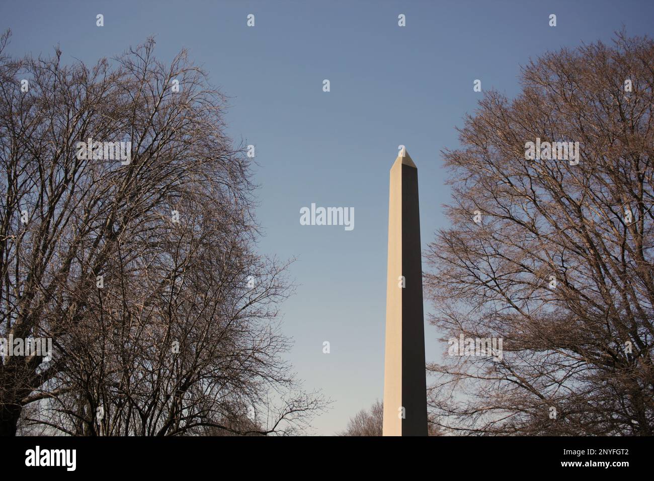 A simple typical monolith obelisk standing in the meadow Stock Photo ... A simple typical monolith obelisk standing in the meadow Stock Photo ...