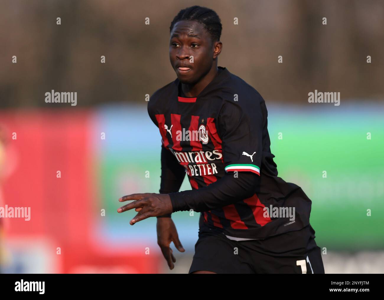 Milan, Italy, 28th February 2023. Chaka Traore of AC Milan during the ...