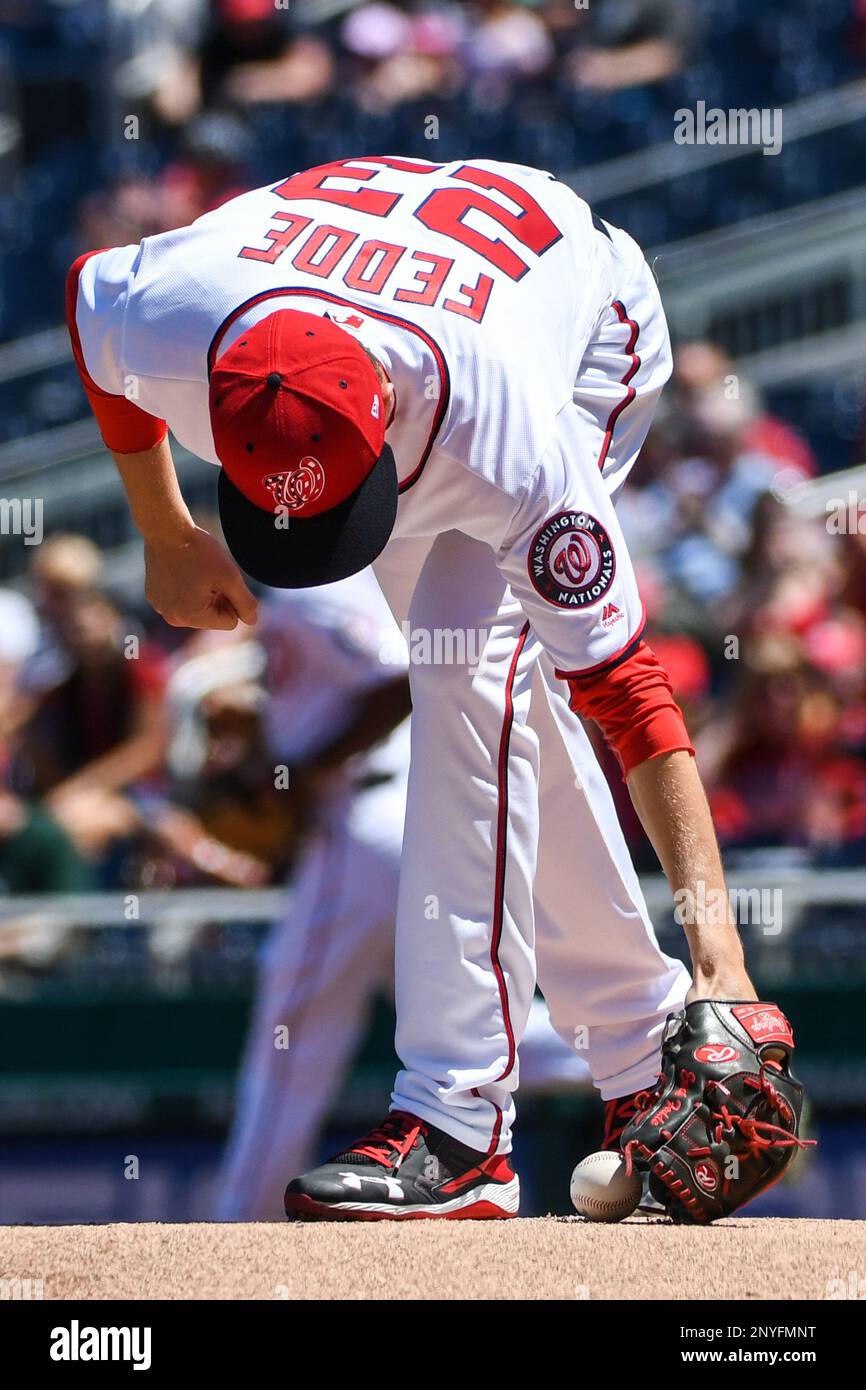 WASHINGTON, DC - JULY 30: Washington Nationals starting pitcher Eric ...