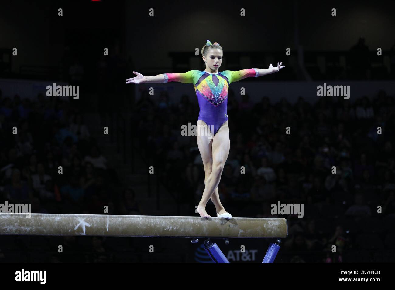 July 29, 2016: Gymnast Ragan Smith competes in the senior competition ...