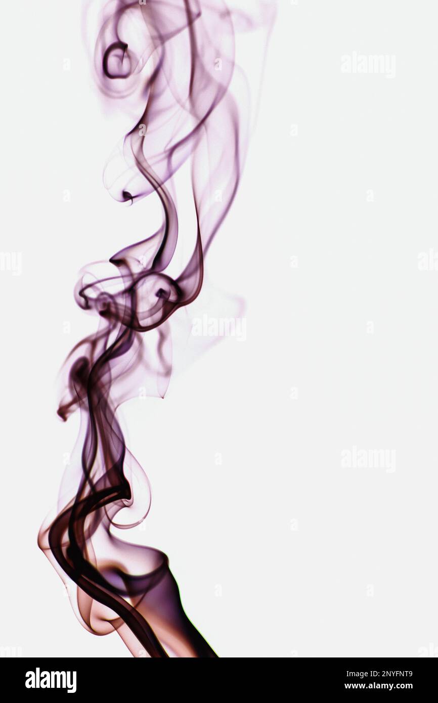 Abstract backdrop stains white incense hi-res stock photography and ...