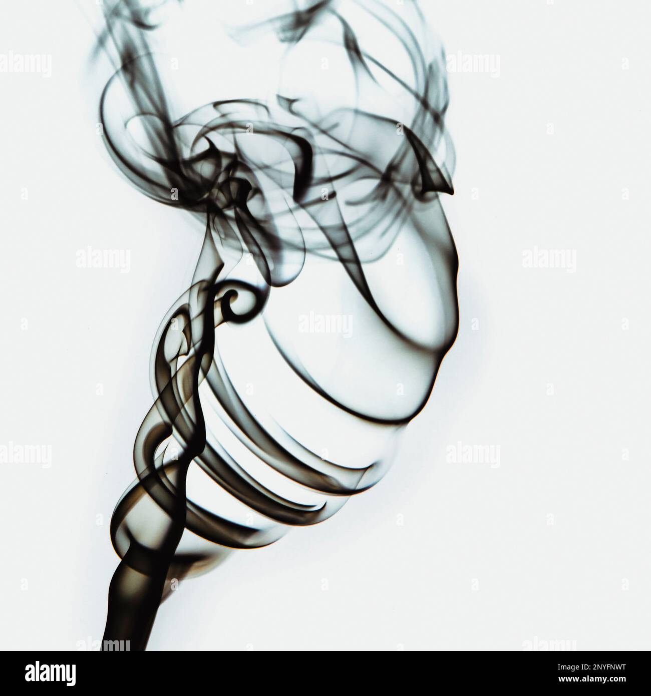 Abstract backdrop stains white incense hi-res stock photography and ...