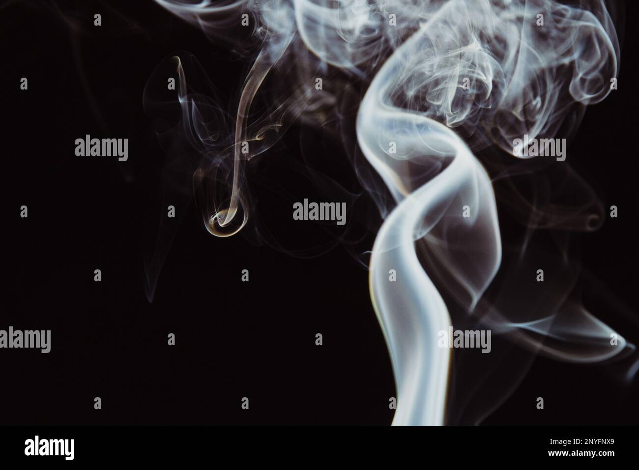 Abstract backdrop stains white incense hi-res stock photography and ...