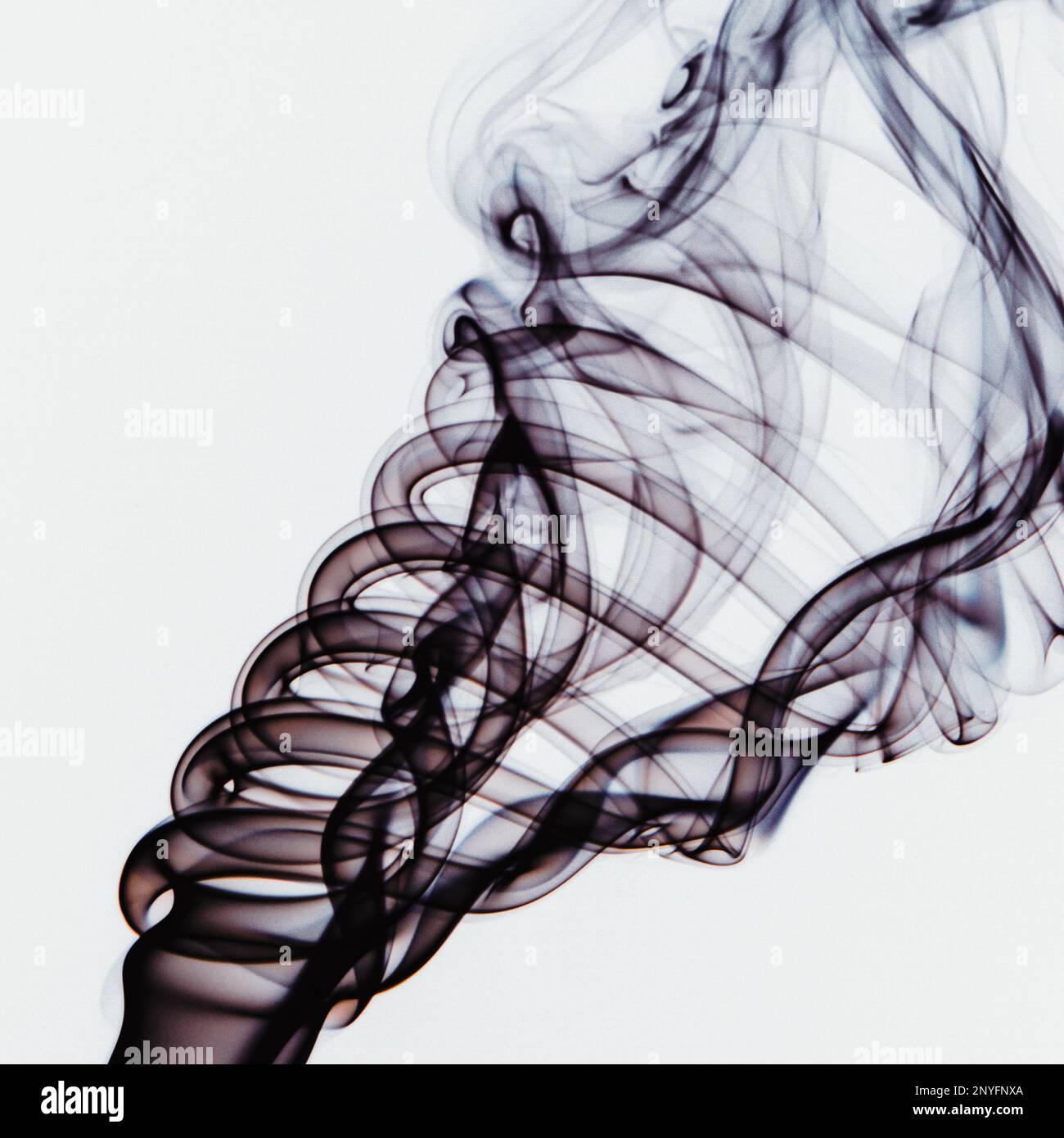 Abstract backdrop stains white incense hi-res stock photography and ...