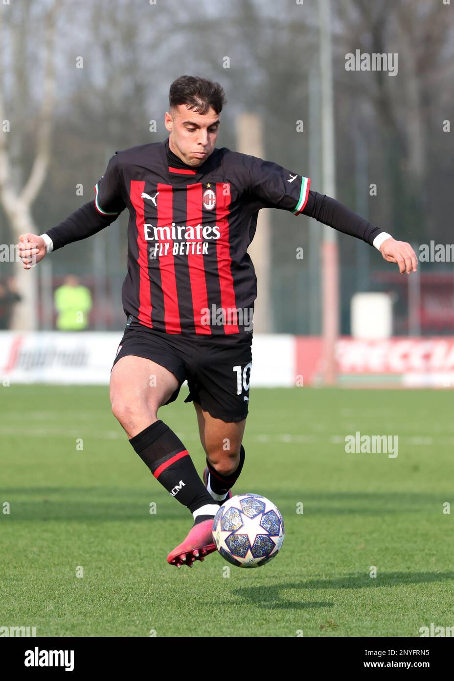 Milan, Italy, 28th February 2023. Gabriele El Hilali of AC Milan during ...