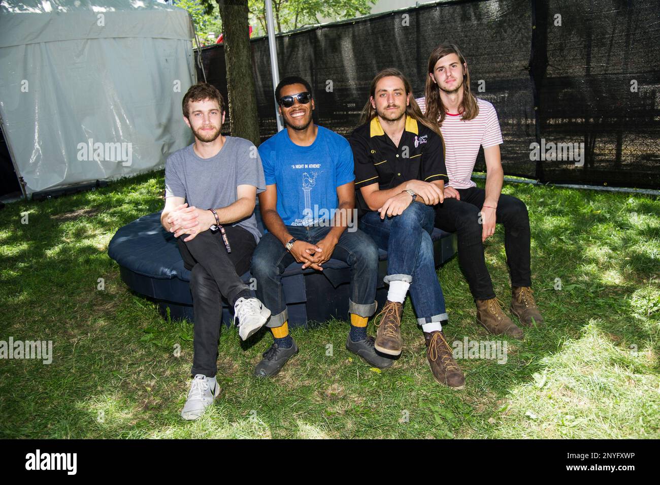 Grady "Gravy" Wenrich, Sam Gidley, John Paterini, and Nick Byrd of ...