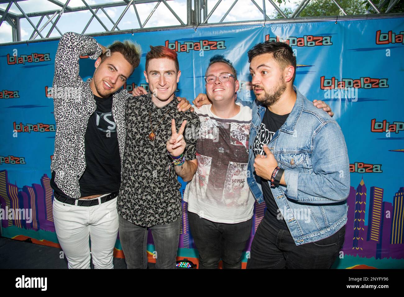 Nicholas Petricca, Kevin Ray, Sean Waugaman, Eli Maiman of Walk The ...