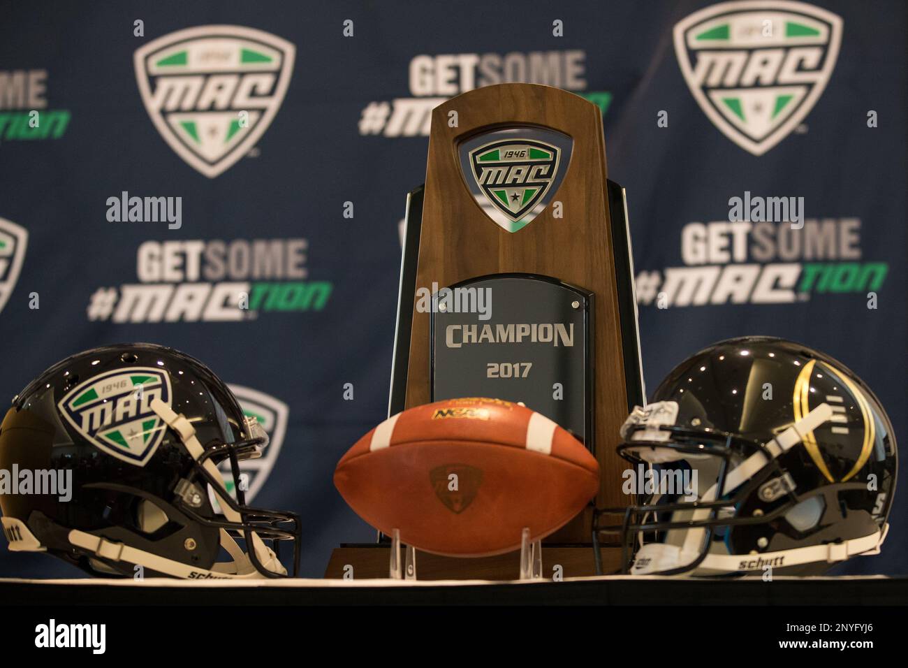CANTON, OH - JULY 26: A general view of the MAC football conference ...
