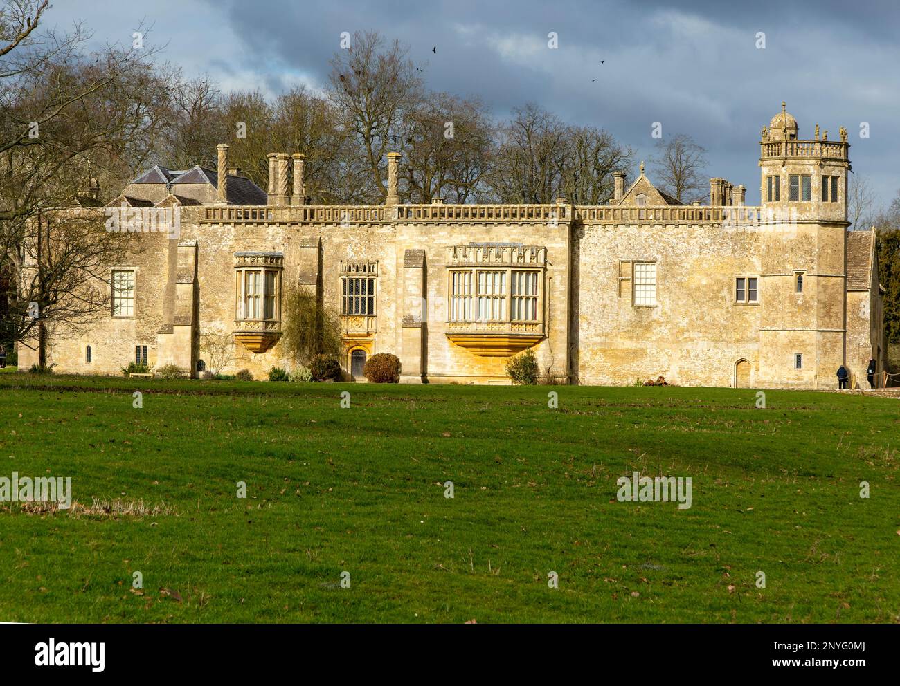 Lacock Abbey, Lacock, Wiltshire, England, UK photo taken from public ...