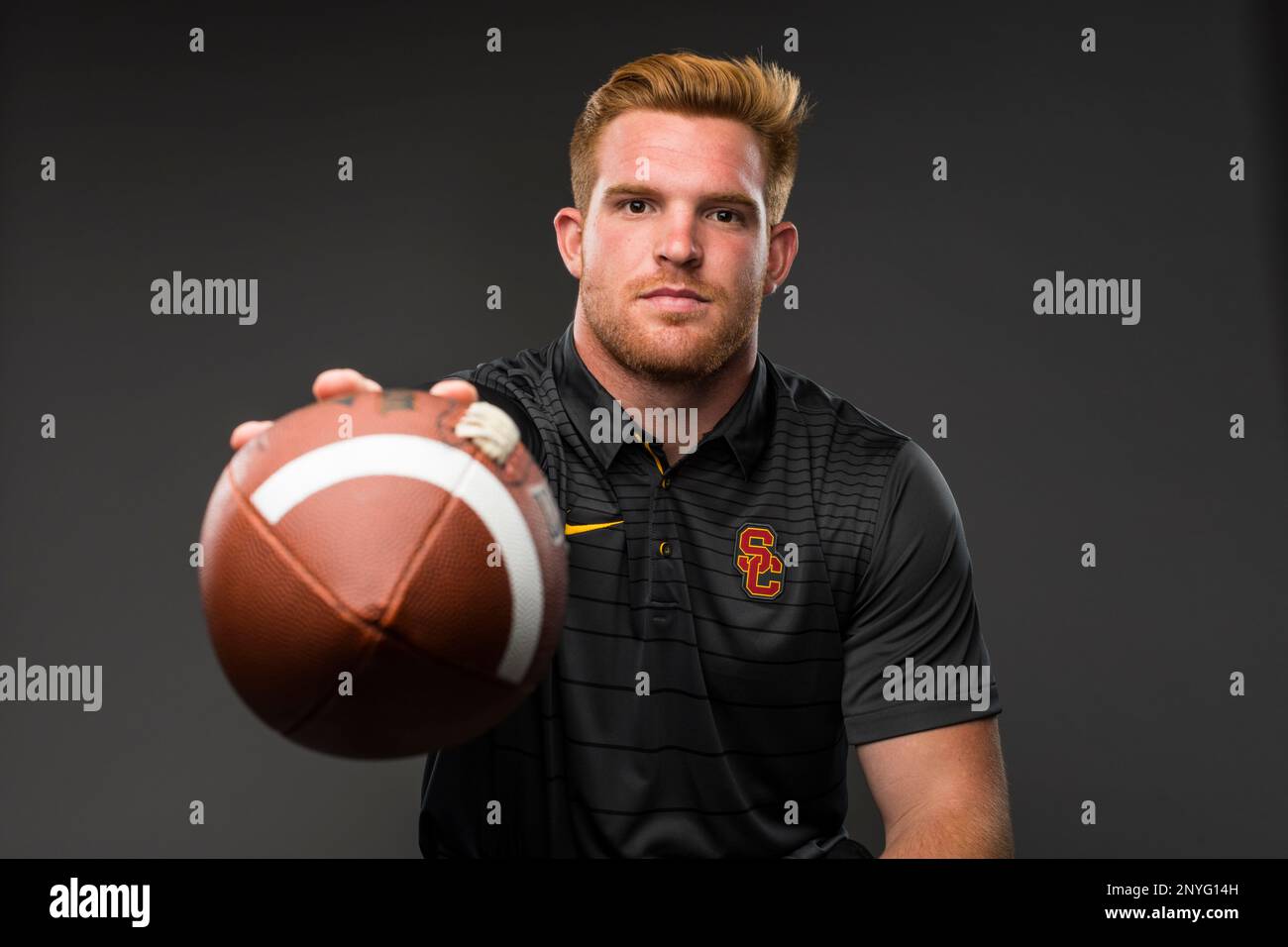 LOS ANGELES, CA - JULY 27: USC Trojans linebacker Cameron Smith during ...