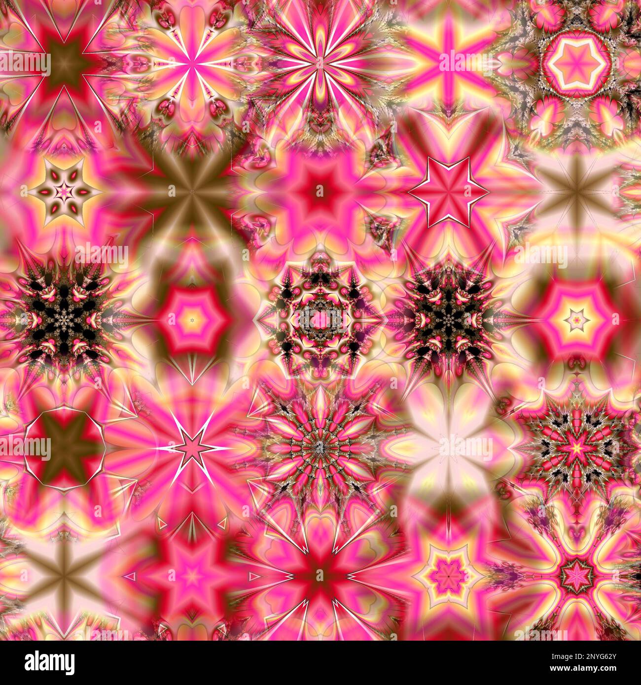 Abstract Computer generated Fractal design. A fractal is a never-ending ...