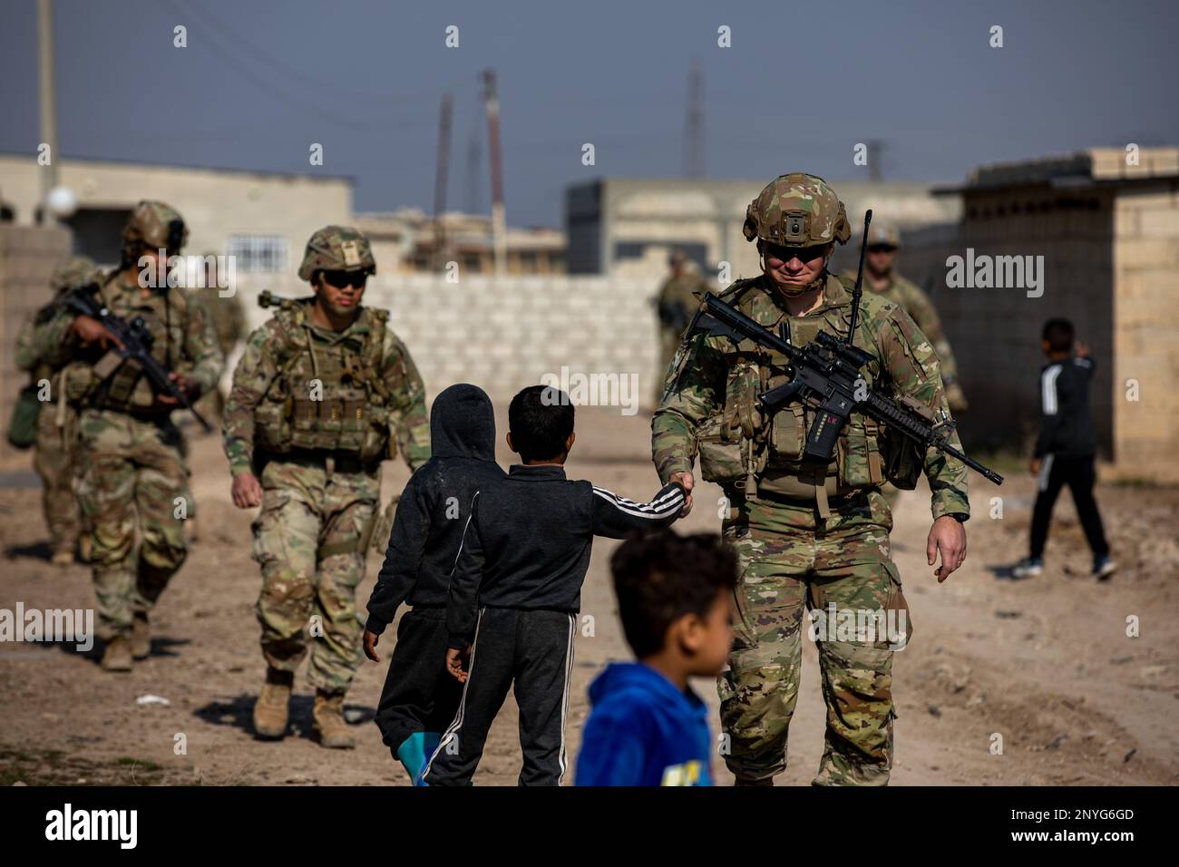 U.S. Army Capt. Sven Alm, commander of Alpha Company, 1st Battalion ...