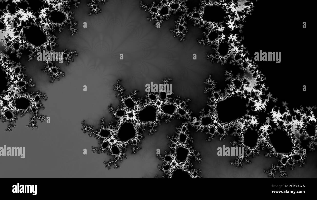 Abstract Computer generated Fractal design. A fractal is a never-ending ...