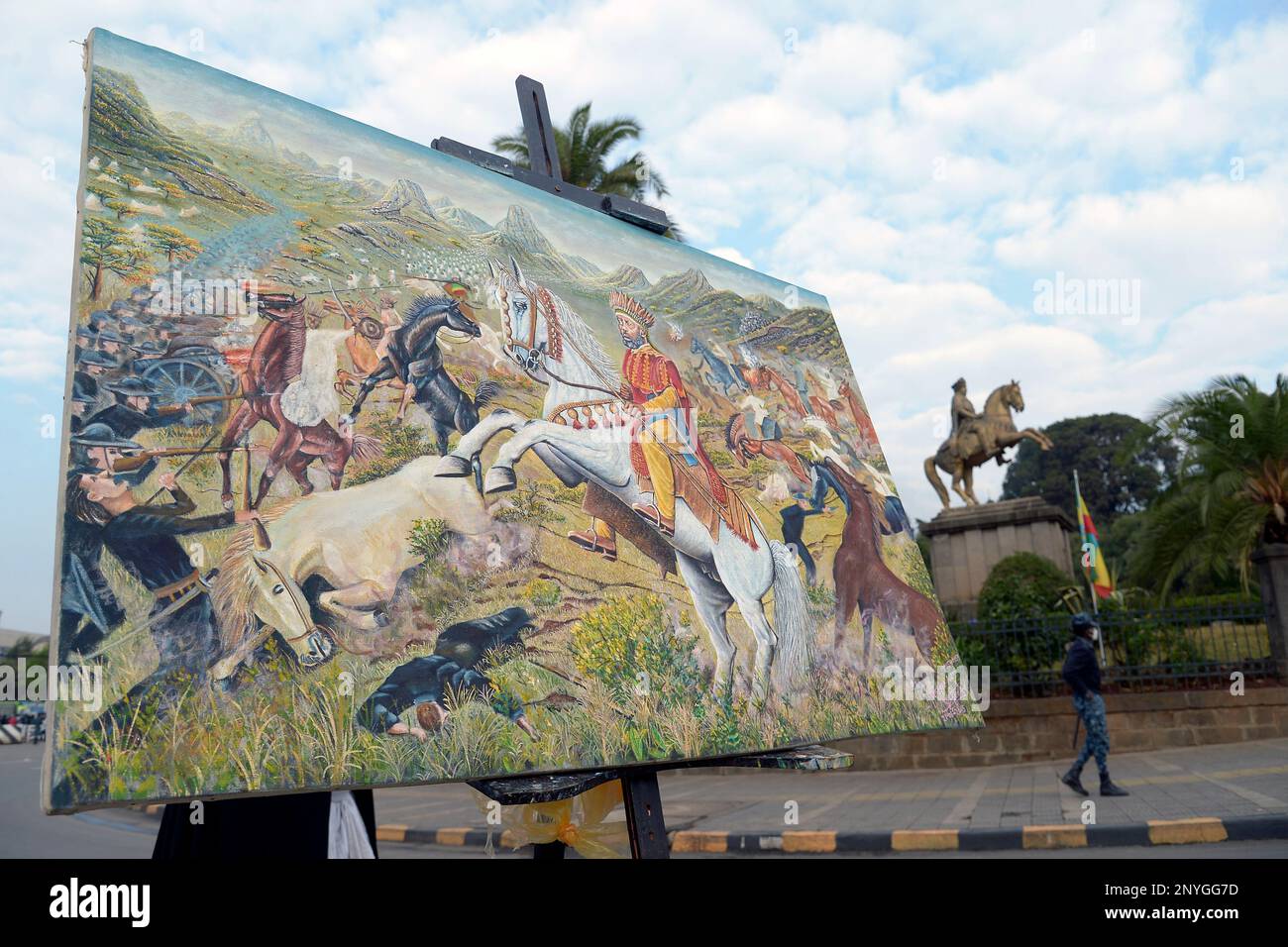 Ethiopian Painting Of The Battle Of Adwa Meaning at Ginny Richter blog