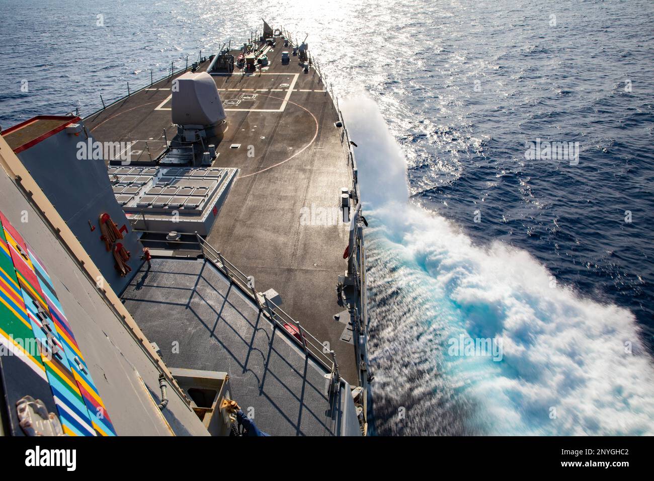 230120-N-QF023-1171 PHILLIPINE SEA (Jan. 20, 2023) Arleigh Burke-class ...