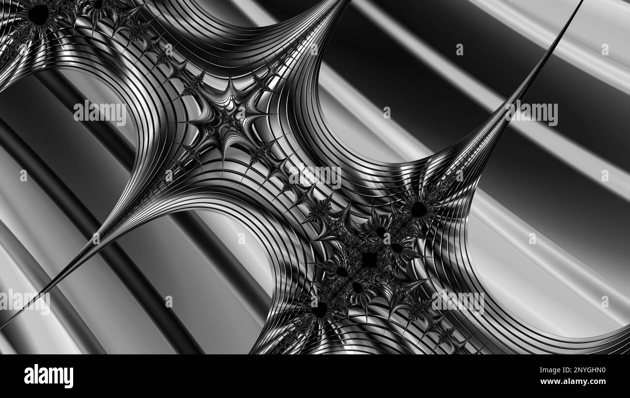 Abstract Computer generated Fractal design. A fractal is a never-ending ...