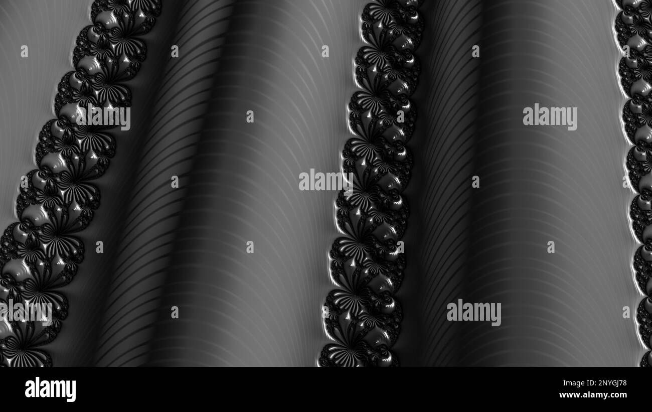 Abstract Computer generated Fractal design. A fractal is a never-ending ...