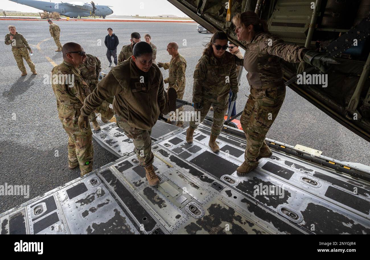 U.S. Air Force Capt. Angela Burton, 405th Expeditionary Air Evacuation ...