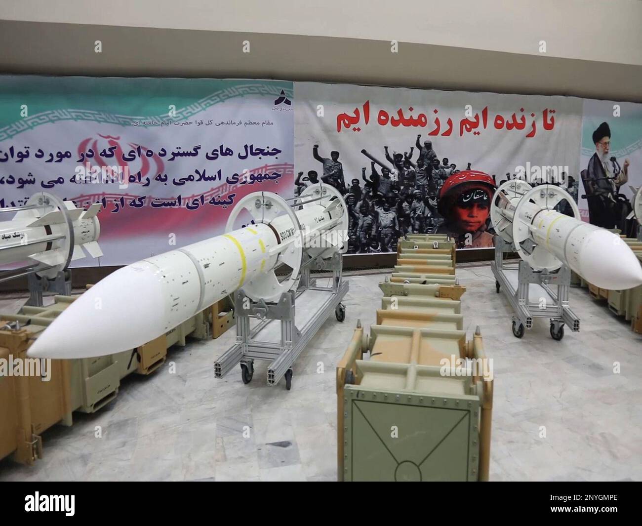 This picture released by the official website of the Iranian Defense ...