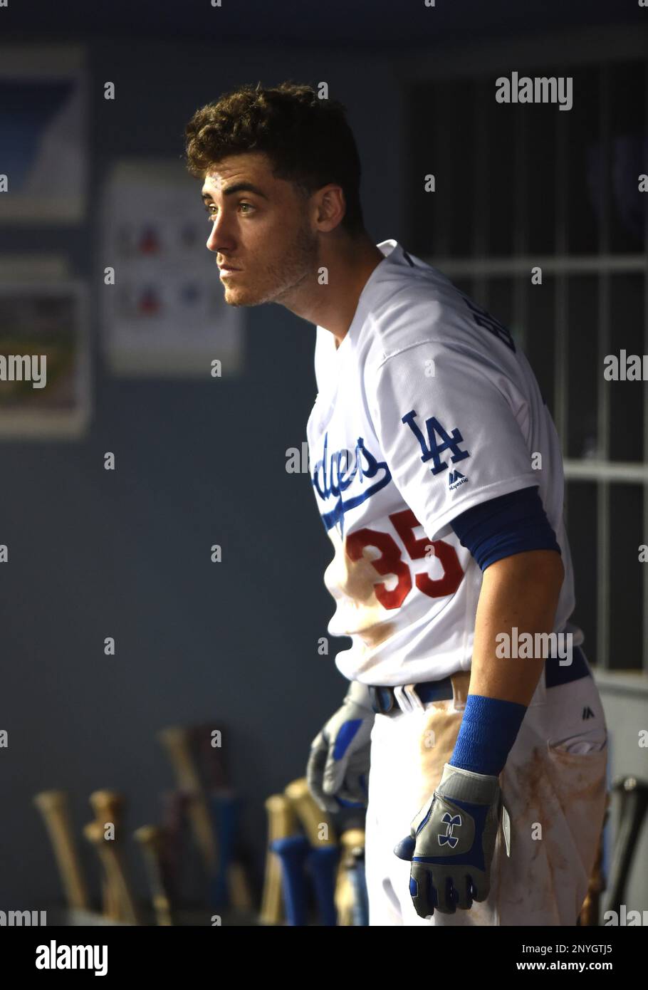 LOS ANGELES, CA - JULY 20: Los Angeles Dodgers first baseman Cody ...