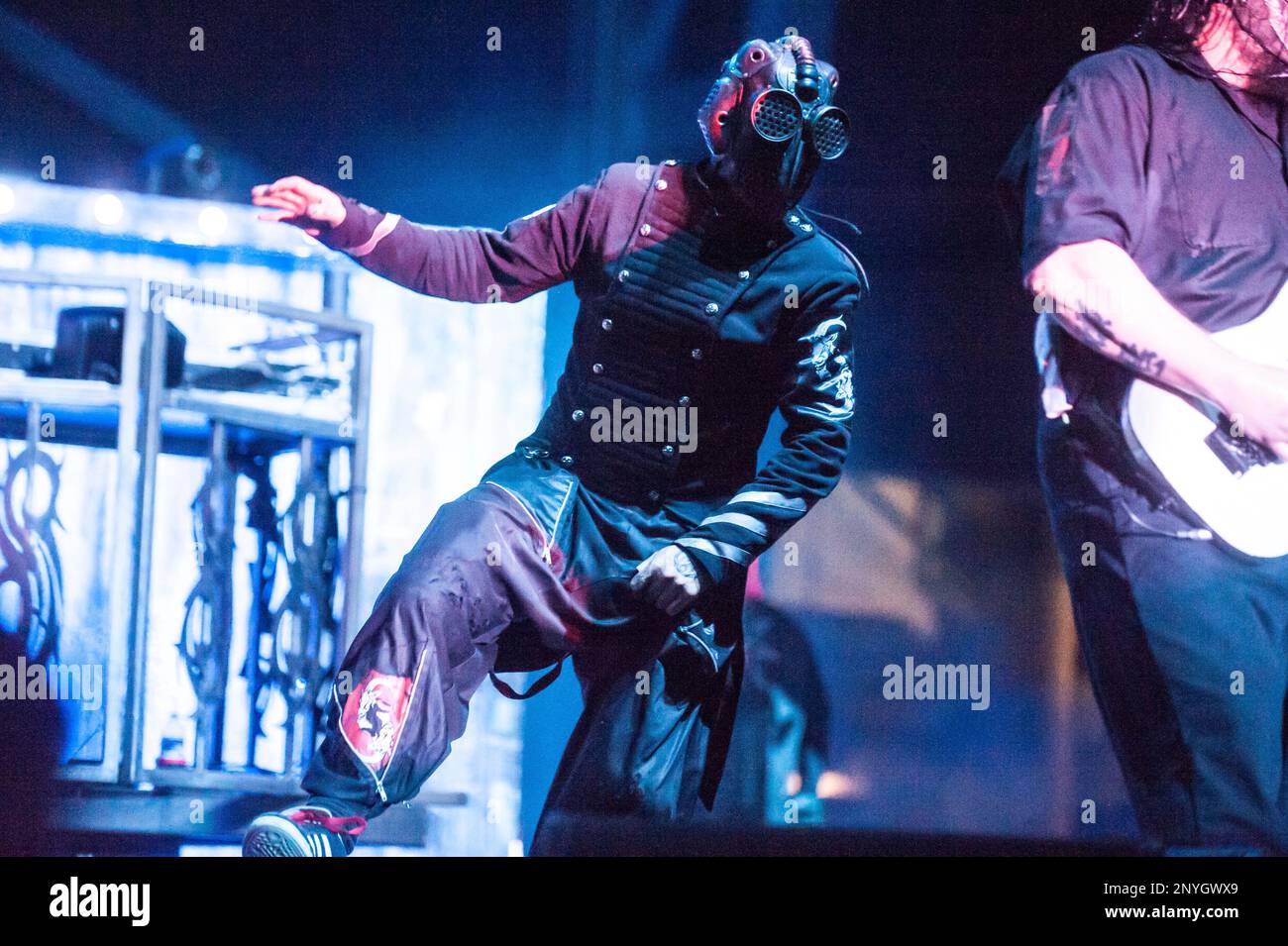 Sid Wilson of Slipknot performs during the Rock On The Range festival ...