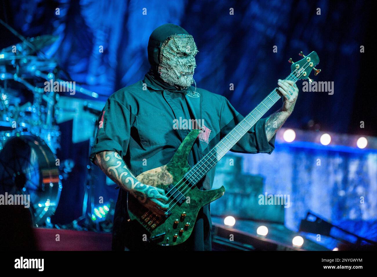 Alessandro Venturella of Slipknot performs during the Rock On The Range ...