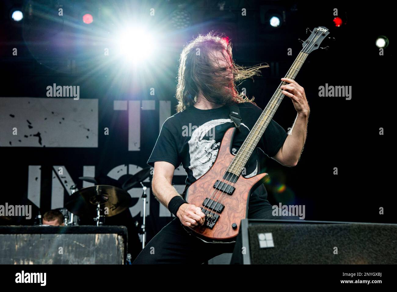 Liam Wilson of The Dillinger Escape Plan performs during the Rock On ...
