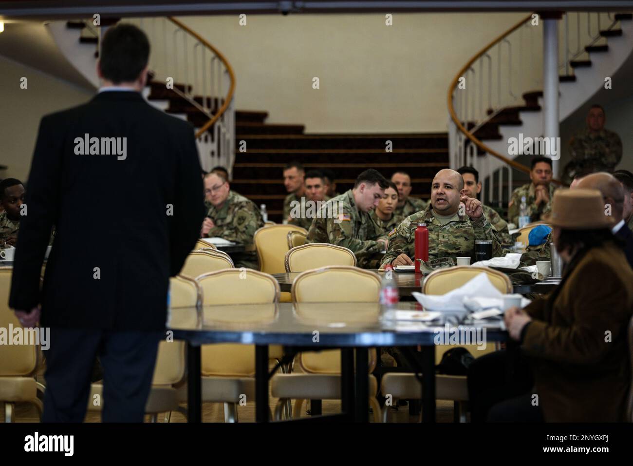 Soldiers discuss Global Combat Support System - Army with members from ...