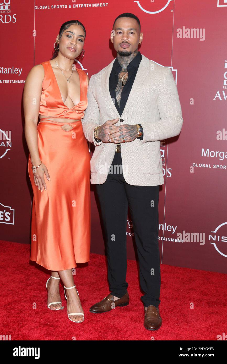 LOS ANGELES - MAR 1: Ashley A. Williams, Jeffrey Logan at the 14th ...