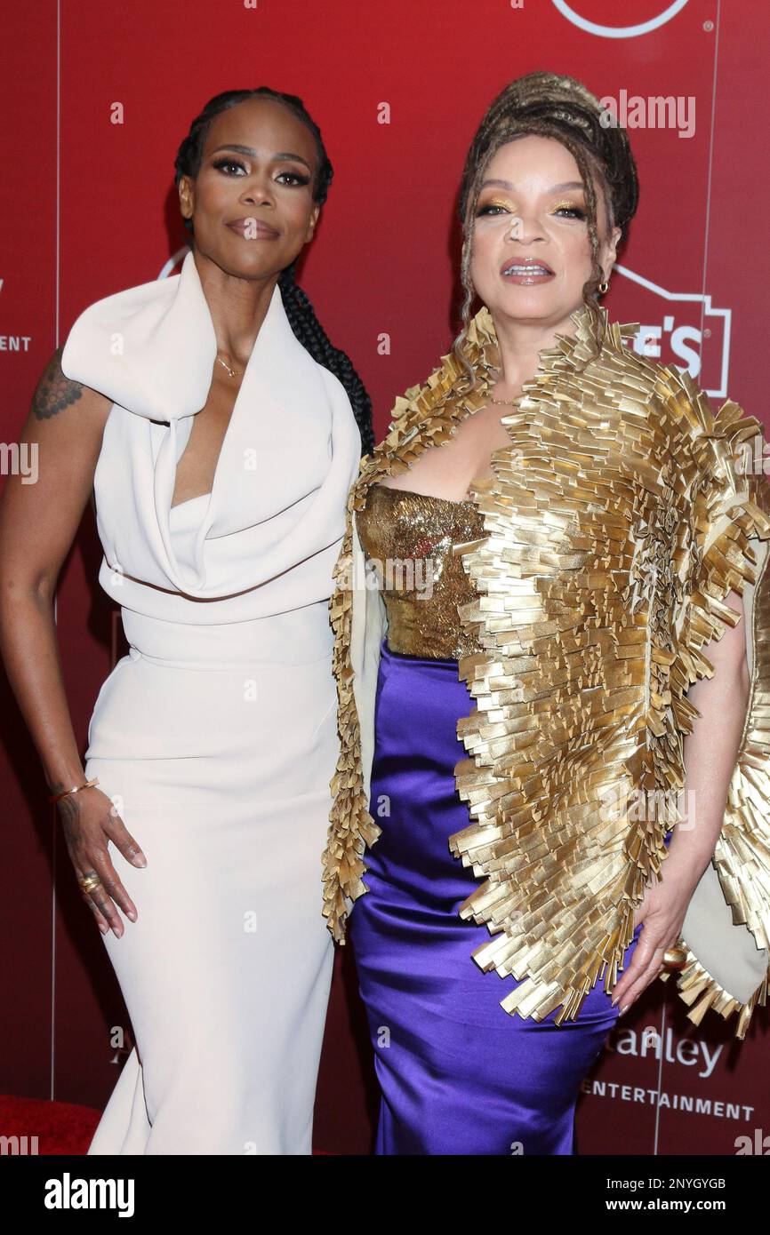 LOS ANGELES - MAR 1: Hannah Beachler, Ruth E Carter at the 14th AAFCA ...