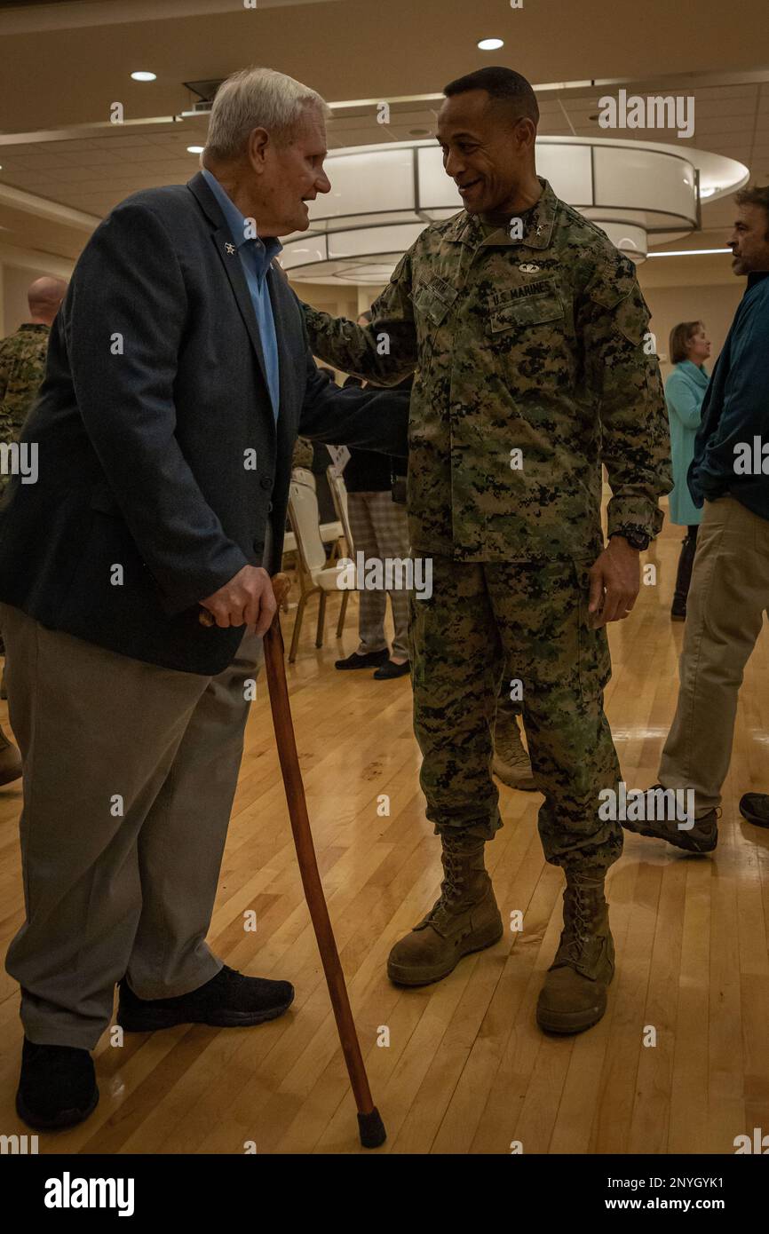 U.S. Marine Corps Maj. Gen. Calvert L. Worth Jr., the commanding ...