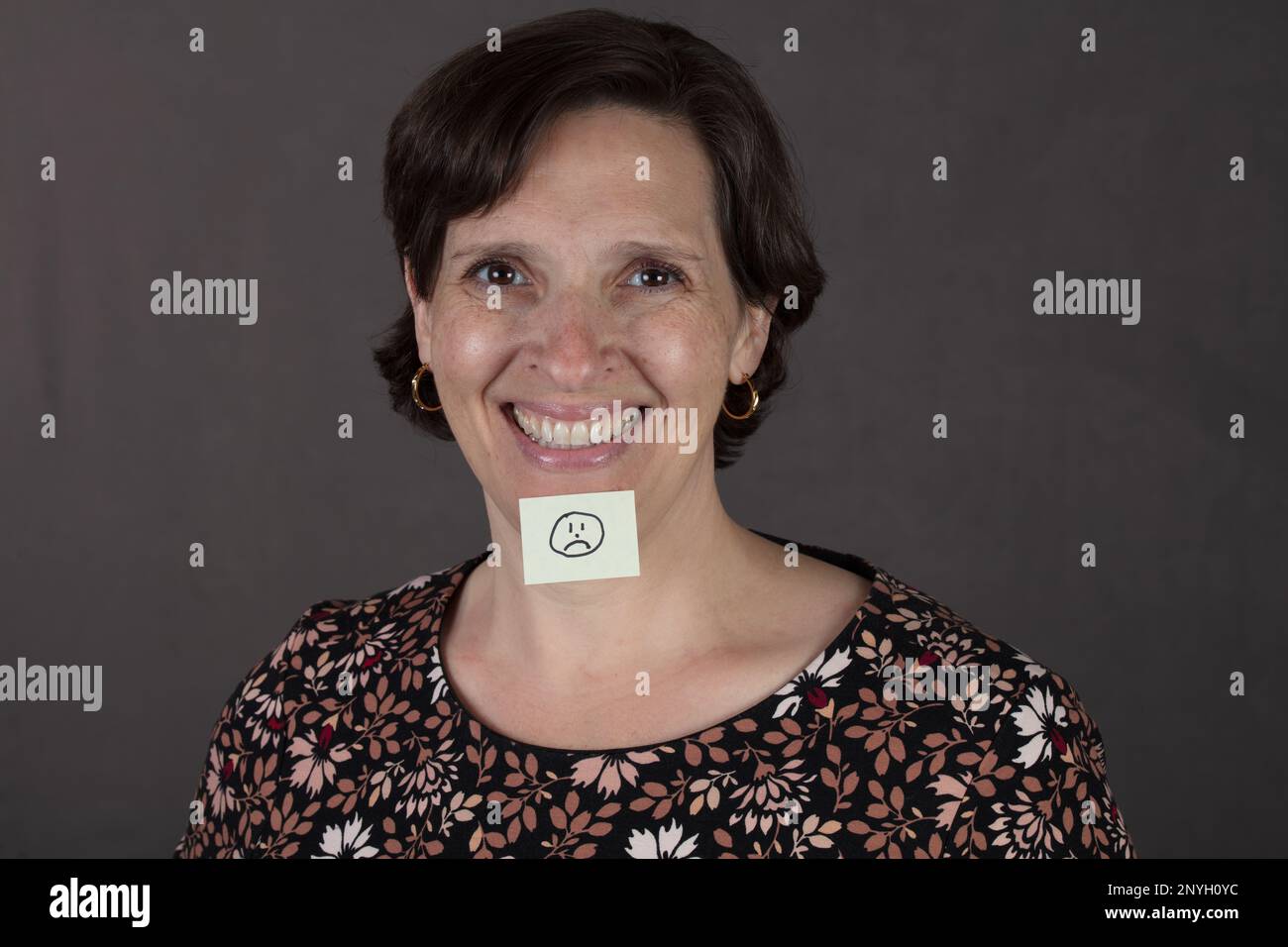 Emotional Contradiction image Stock Photo - Alamy