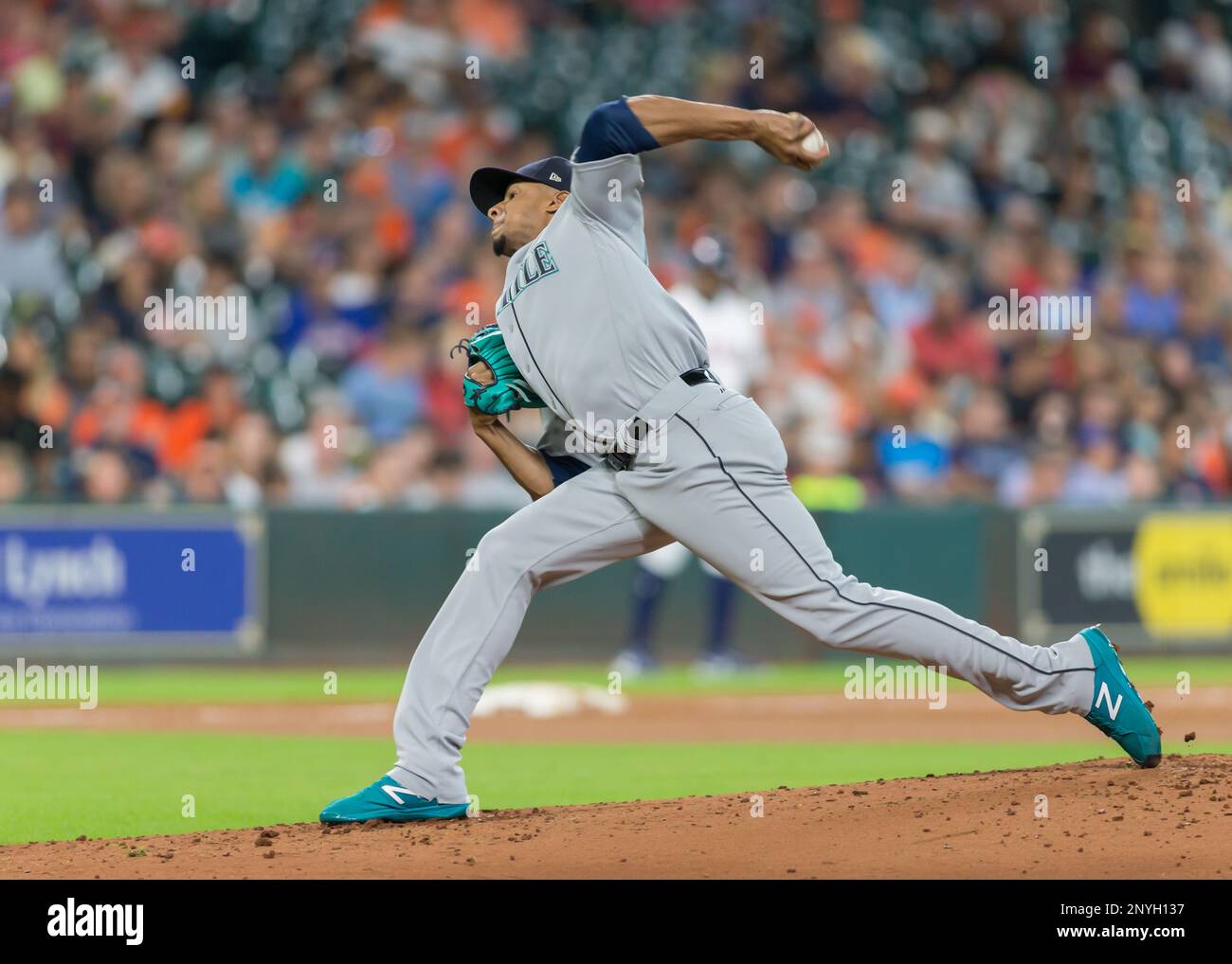 HOUSTON, TX - JULY 17: Seattle Mariners starting pitcher Ariel Miranda ...