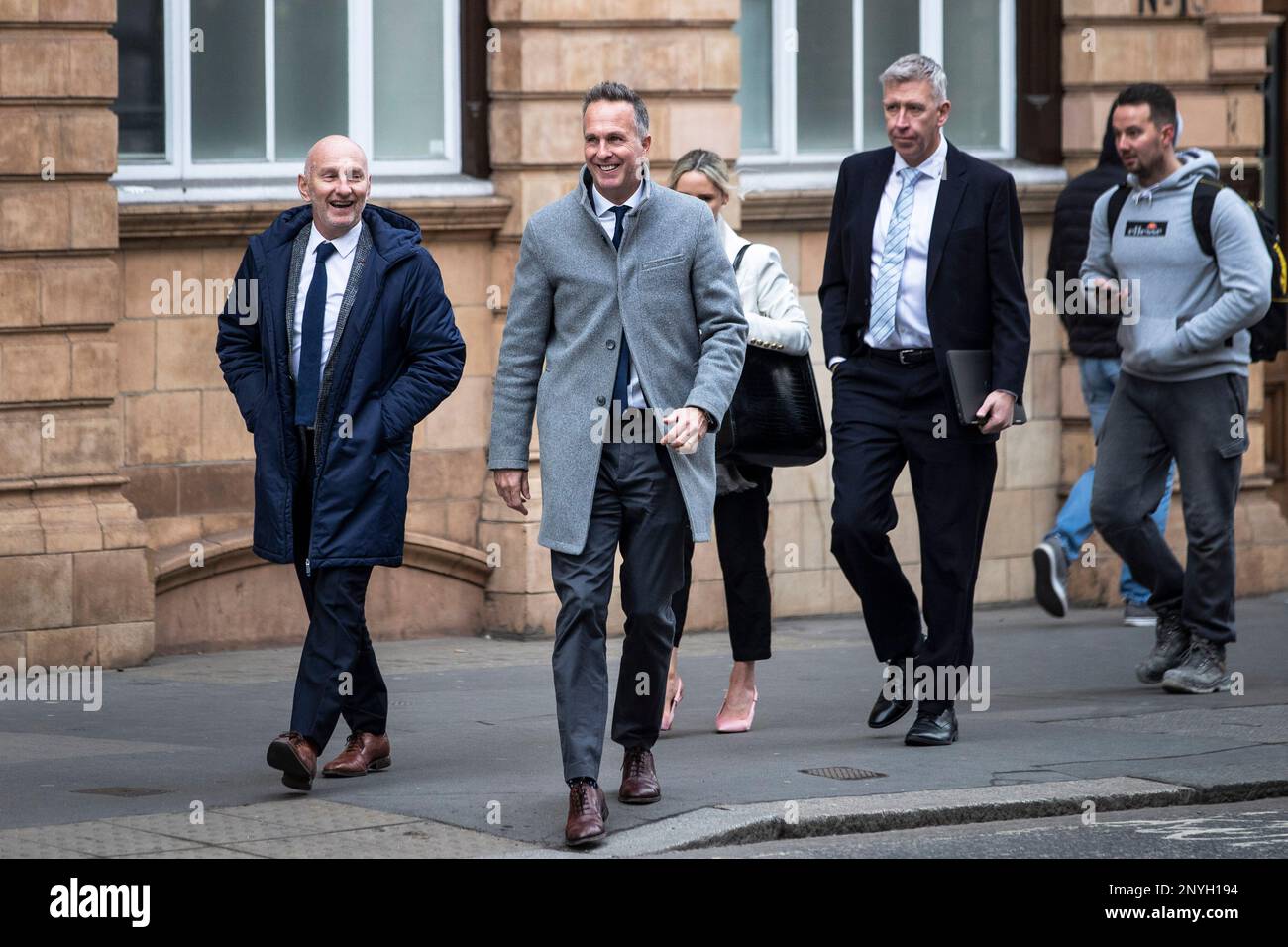 London ,United Kingdom -02/02/2023.Ex-England Cricket player Michael ...