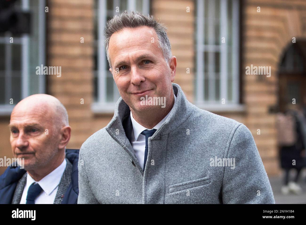 London ,United Kingdom -02/02/2023.Ex-England Cricket player Michael ...