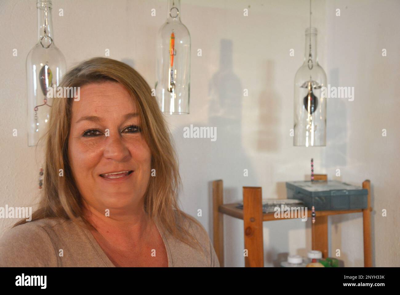 ADVANCED FOR RELEASE SUNDAY, JULY 23, 2017 Theresa Hauser poses for a ...