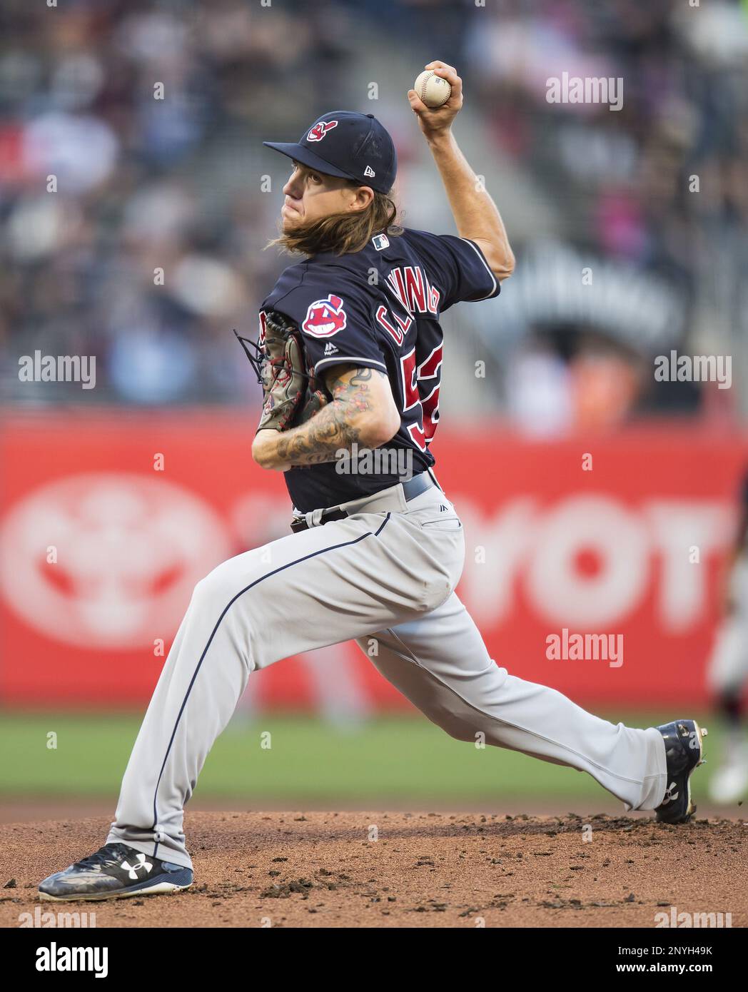 July 18, 2017: Cleveland Indians starting pitcher Mike Clevinger (52 ...