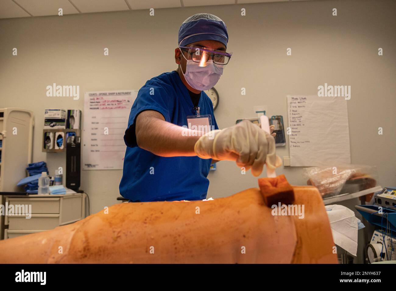 68D operating room specialist students assigned to the U.S. Army ...