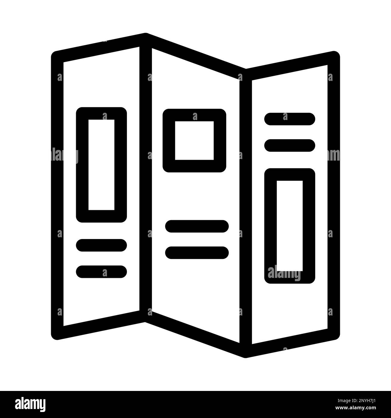 Graphics design paper brochure Cut Out Stock Images & Pictures - Alamy