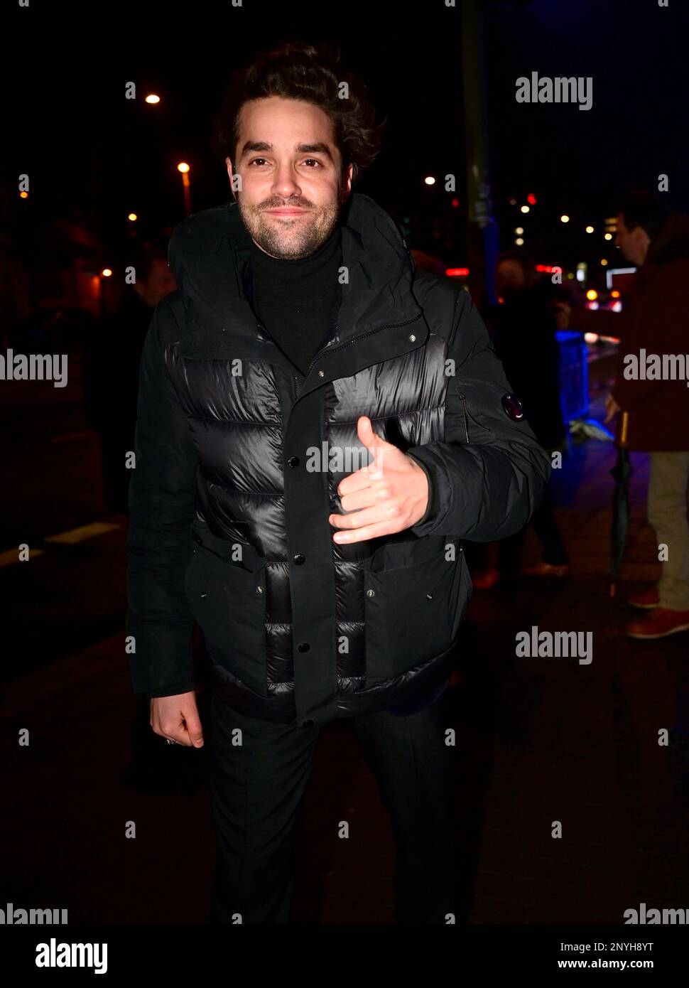 Max Befort bei der Medienboard Berlinale Party am Holzmarkt während der ...