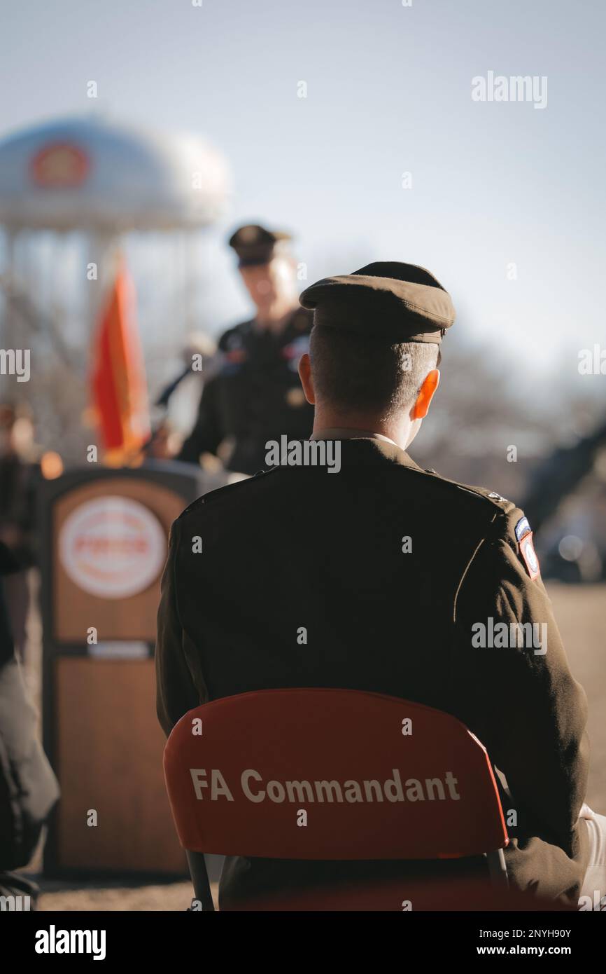 Commandant of the Field Artillery, Col. Shane P. Morgan, was promoted ...