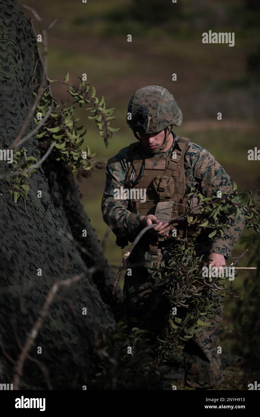U.S. Marine Lance Cpl. Joseph Lamanna, a High Mobility Artillery Rocket ...