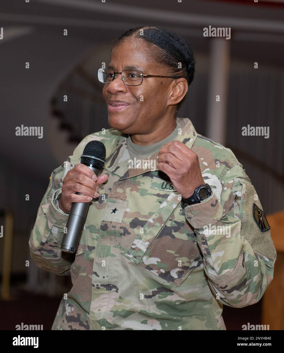 U.S. Army Reserve Brig. Gen. Wanda N. Williams, commander of the 7th ...