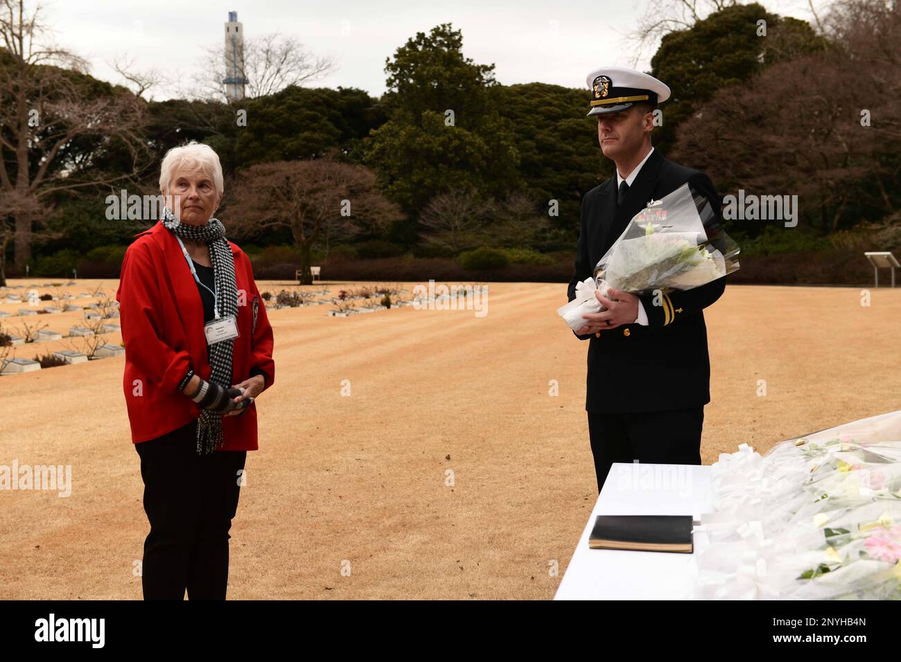YOKOHAMA, Japan (Feb. 14, 2023) Lt. j.g. Nicolas Tobin, U.S. Navy Staff ...