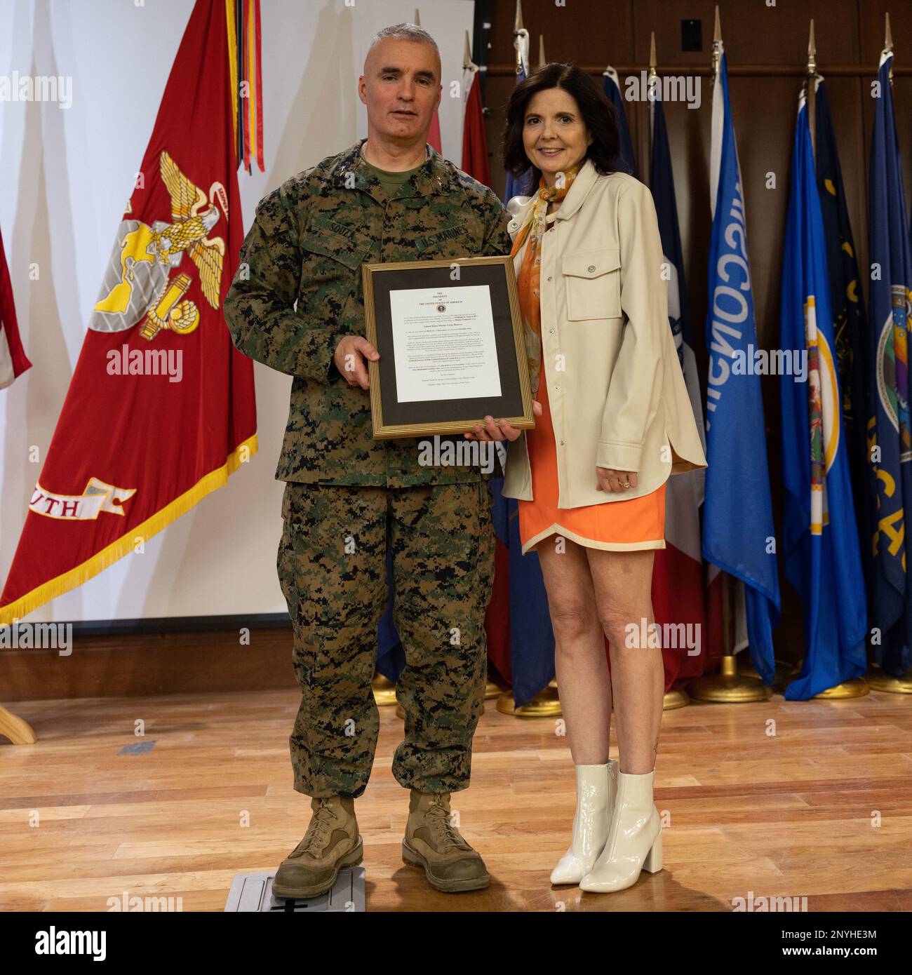 U.S. Marine Corps Maj. Gen. William E. Souza III, the commanding ...