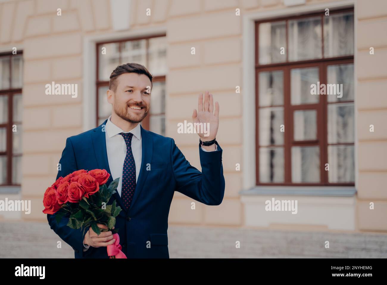 Man in classic red shirt hi-res stock photography and images - Alamy
