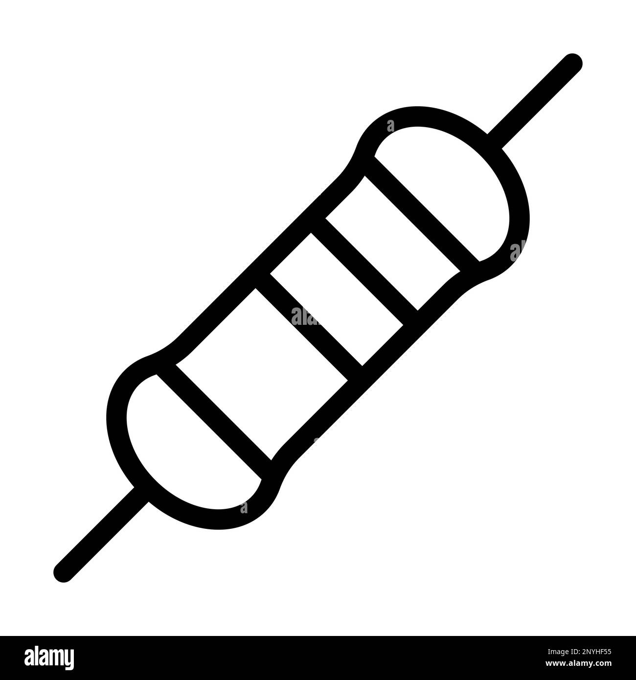 Fixed resistor Black and White Stock Photos & Images - Alamy